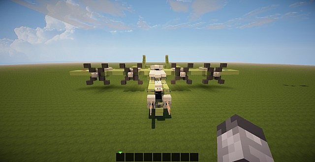 B-17 Bomber Minecraft Map