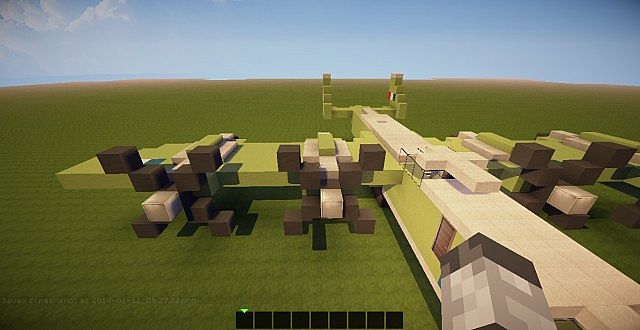 B-17 Bomber Minecraft Map