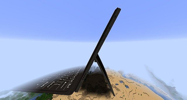 Microsoft Surface RT Tablet Minecraft Map