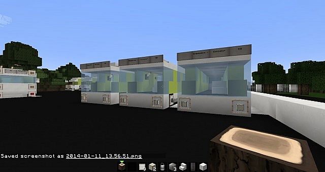 Ultra Modern Build Server: Bus Station Minecraft Map