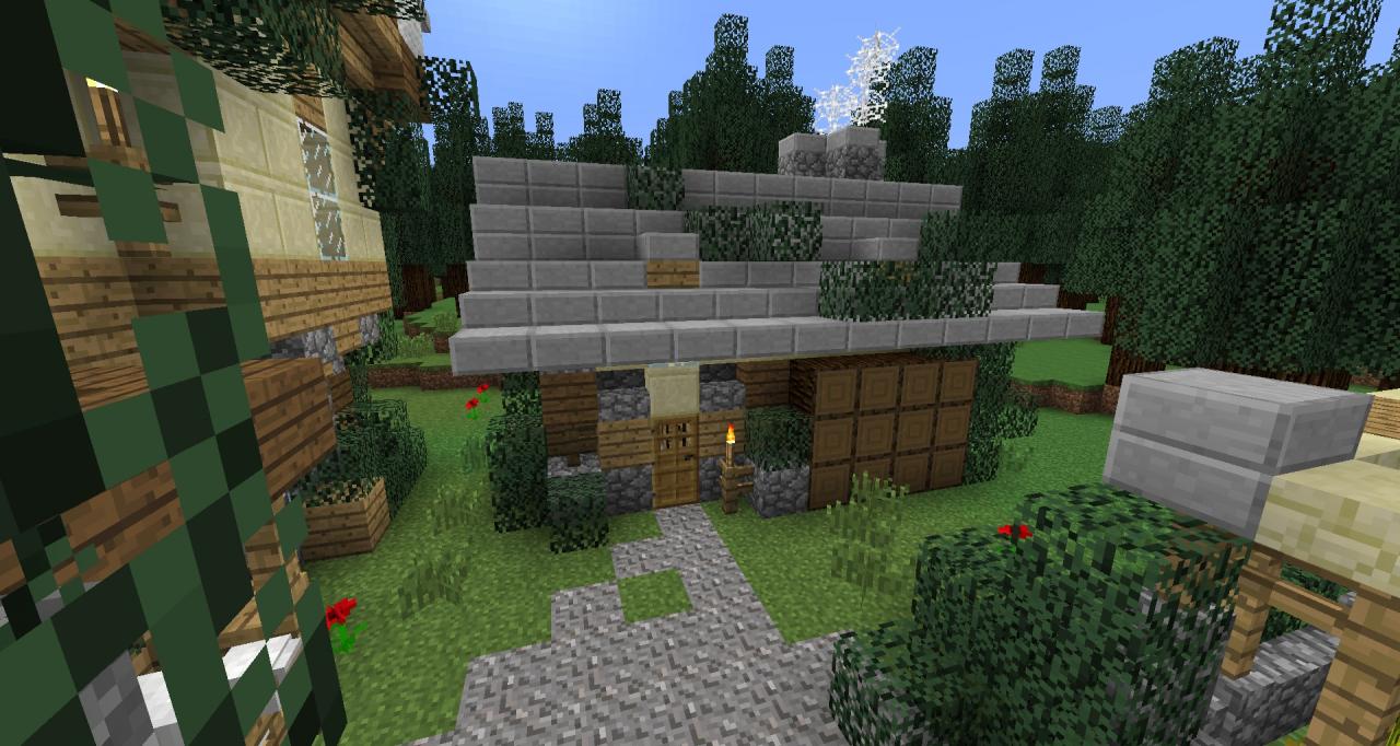 Pine Woods Cottage Minecraft Map