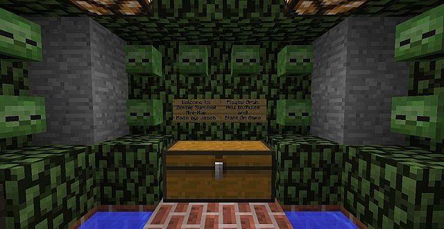 Zombie Survival Map #1 Minecraft Map