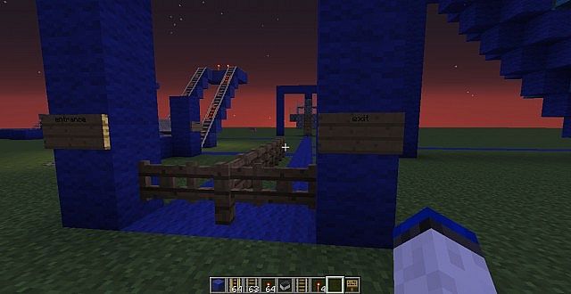mini theme park Minecraft Map