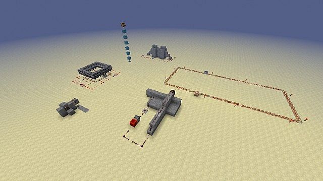 Redstone Machines Minecraft Project