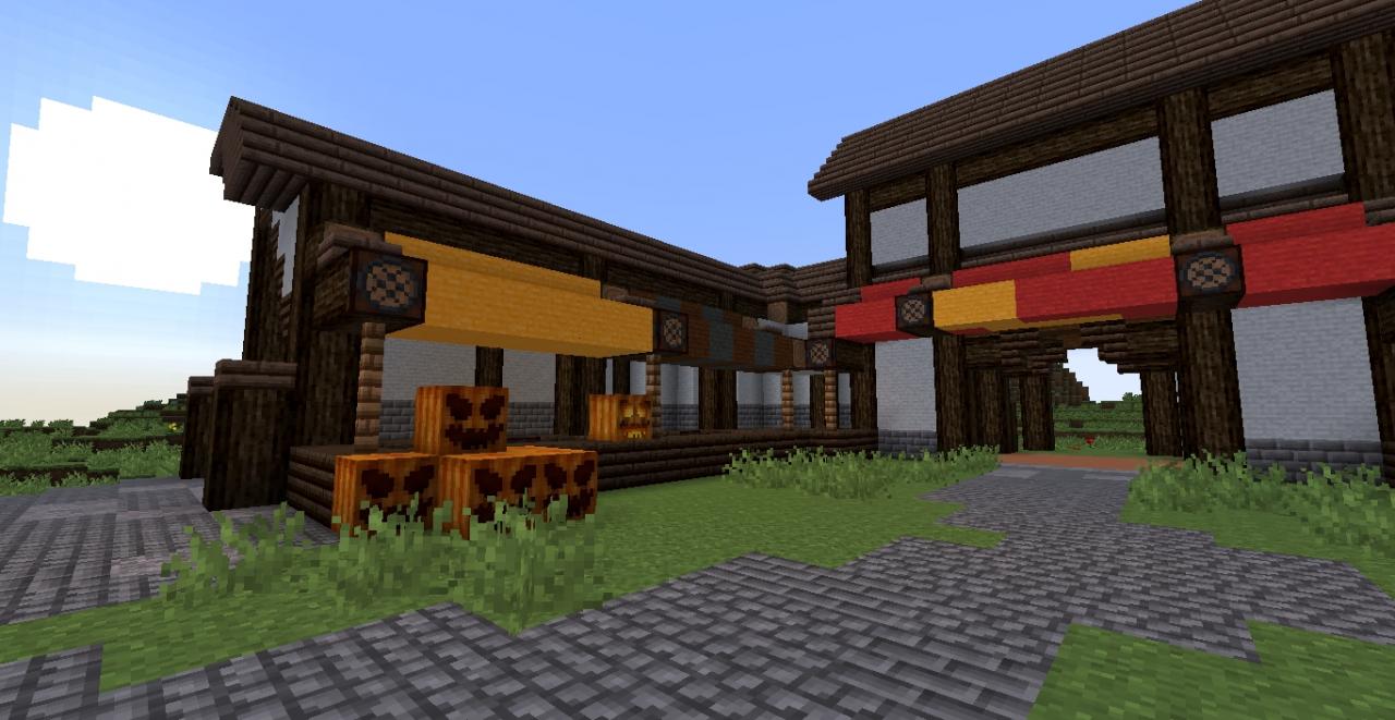 Medieval Trading Center Minecraft Map