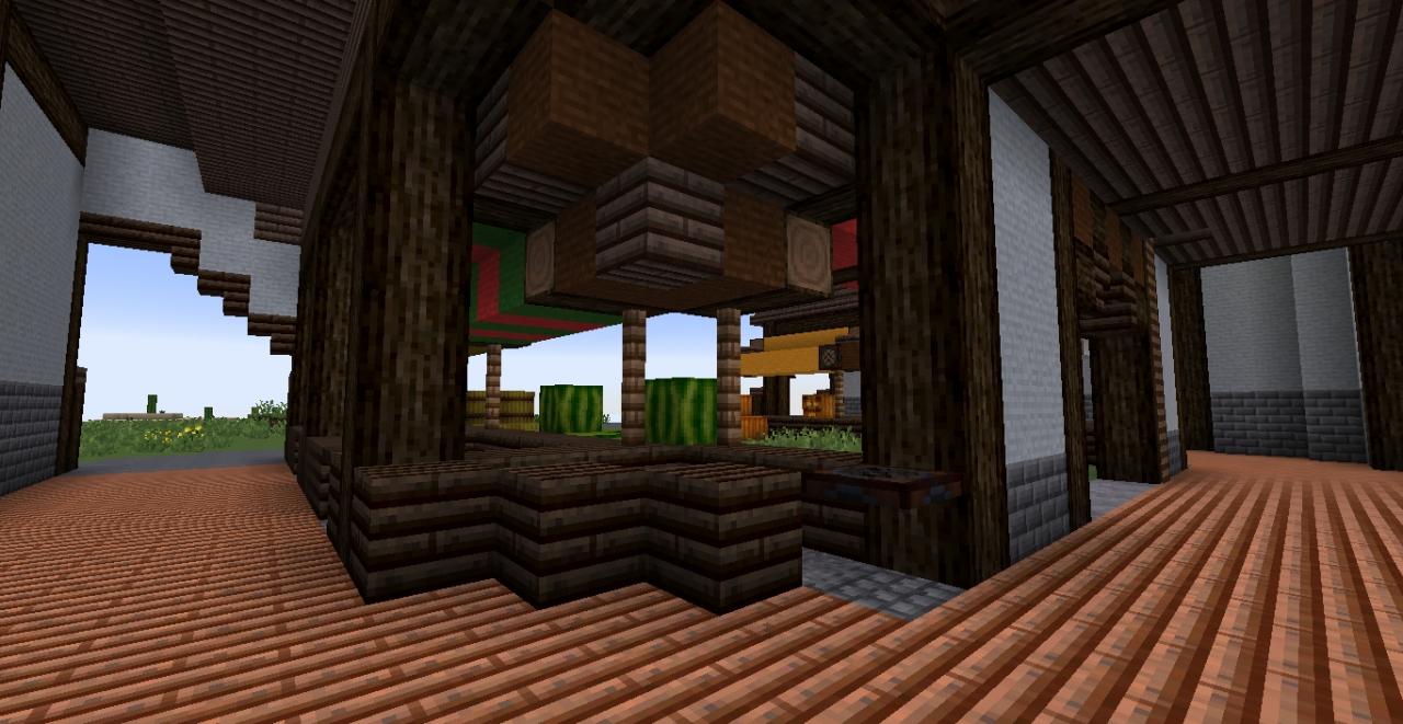 Medieval Trading Center Minecraft Map