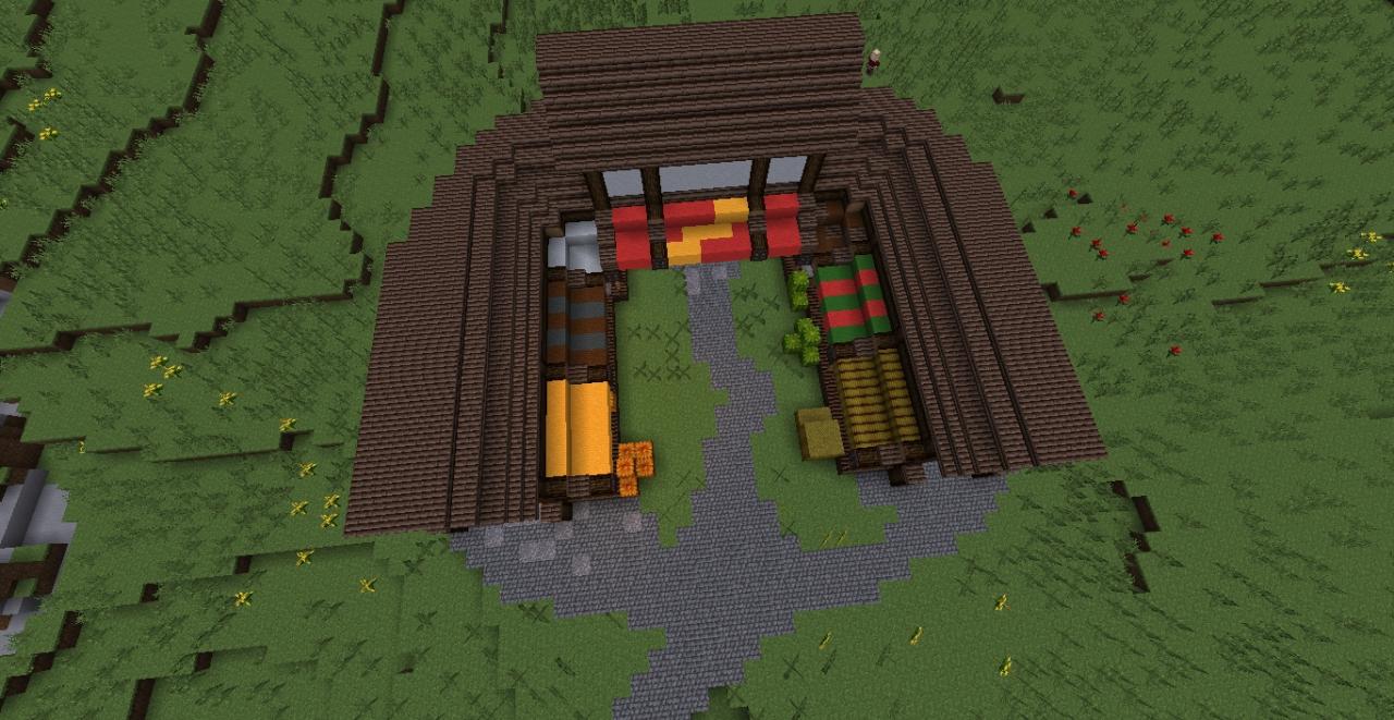 Medieval Trading Center Minecraft Map