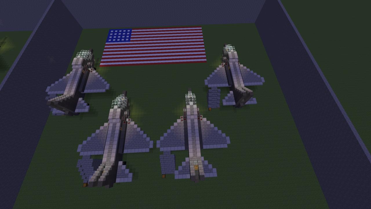 Plane Wars 2: Fleet Attack Minecraft Map