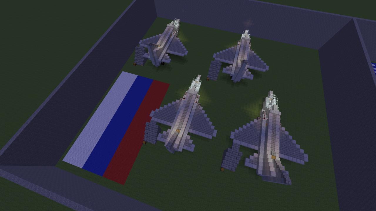 Plane Wars 2: Fleet Attack Minecraft Map
