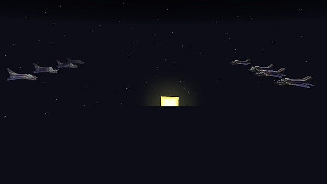 Plane Wars 2: Fleet Attack Minecraft Map
