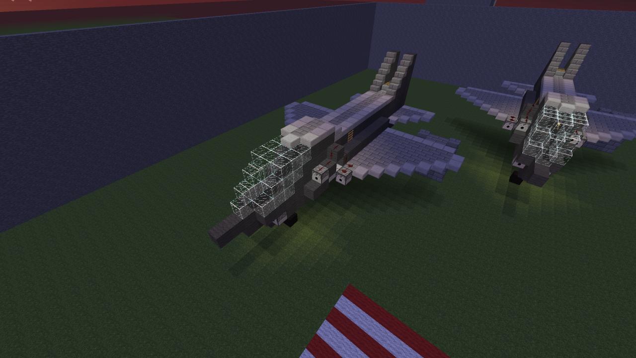 Plane Wars 2: Fleet Attack Minecraft Map