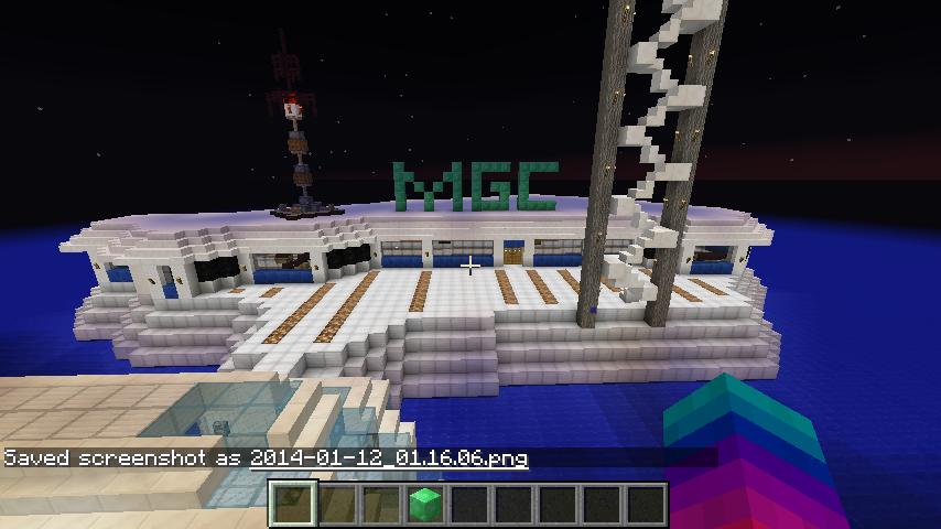MGC Sea Spacecraft Port Minecraft Map