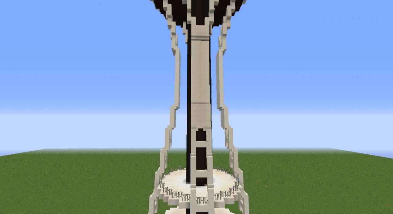 "Seattle" Space Needle Minecraft Map