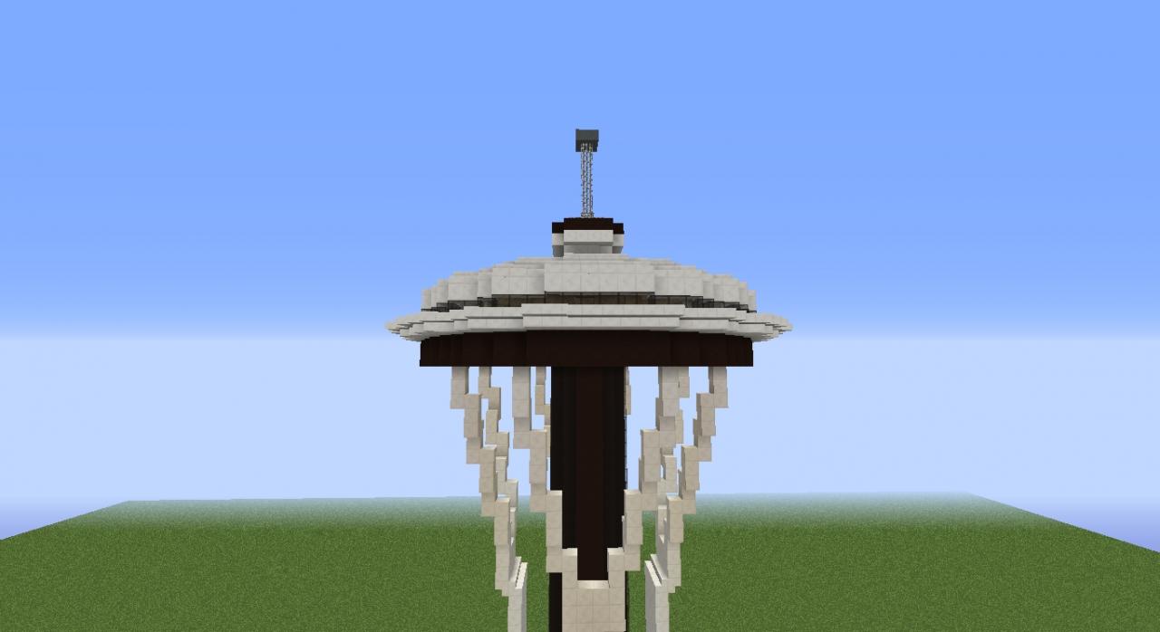 "Seattle" Space Needle Minecraft Map