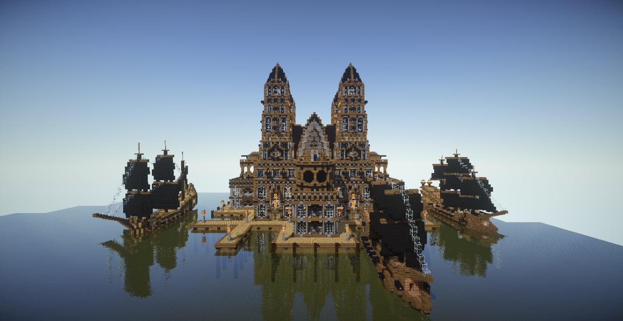 Dreadfort Palace [Pirate Fortress] [Download] [Contest] Minecraft Map