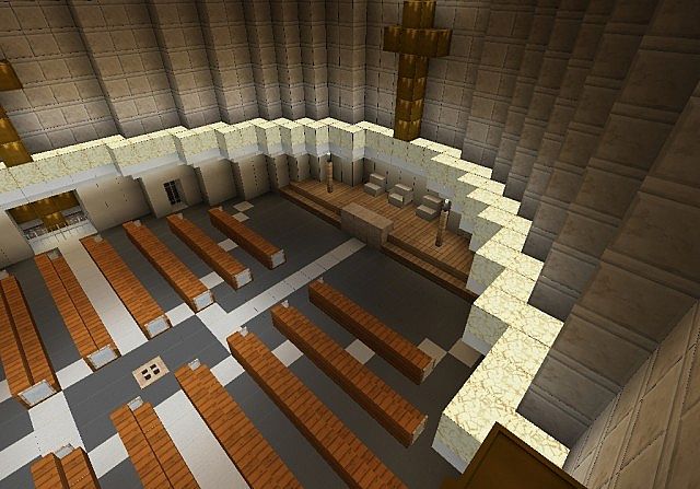 Baroque church Minecraft Map