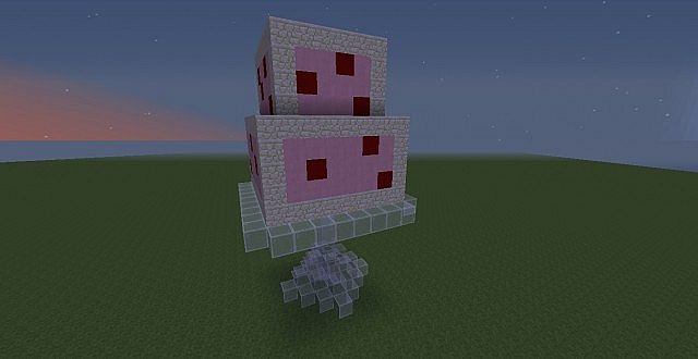 Two-Layered Cake on Stand Minecraft Map