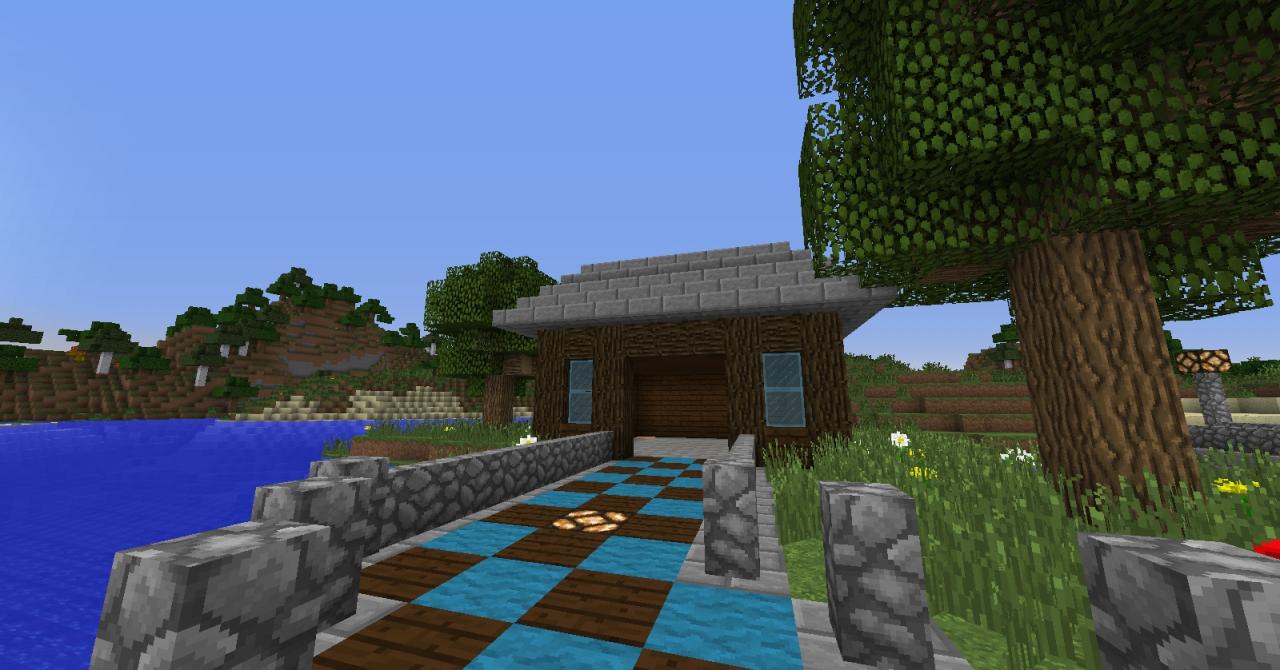 Survival Server Spawn (Great land gen) Minecraft Map