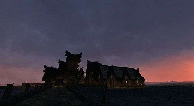 Esgaroth (Lake Town) - Middle Earth Minecraft Map