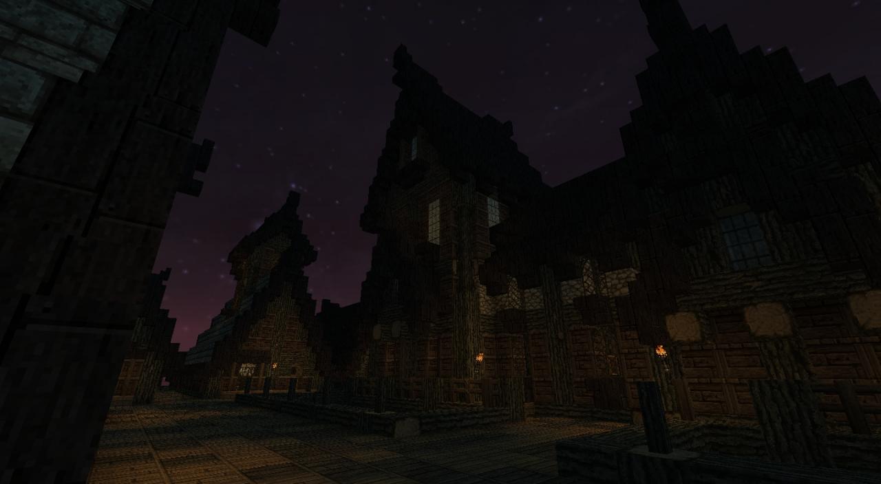 Esgaroth (Lake Town) - Middle Earth Minecraft Map