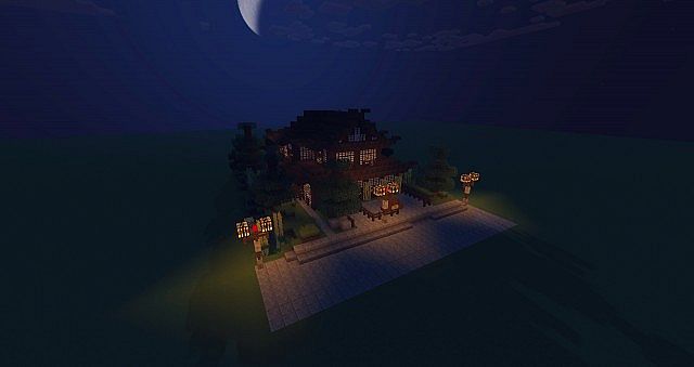 Onsen Ryokan - 温泉 旅館 (Japanese Inn) Minecraft Map