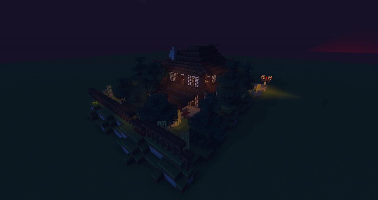 Onsen Ryokan - 温泉 旅館 (Japanese Inn) Minecraft Map