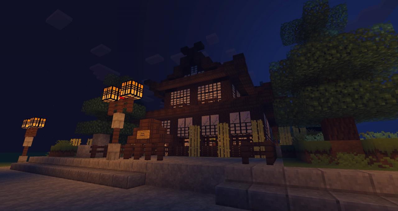 Onsen Ryokan - 温泉 旅館 (Japanese Inn) Minecraft Map