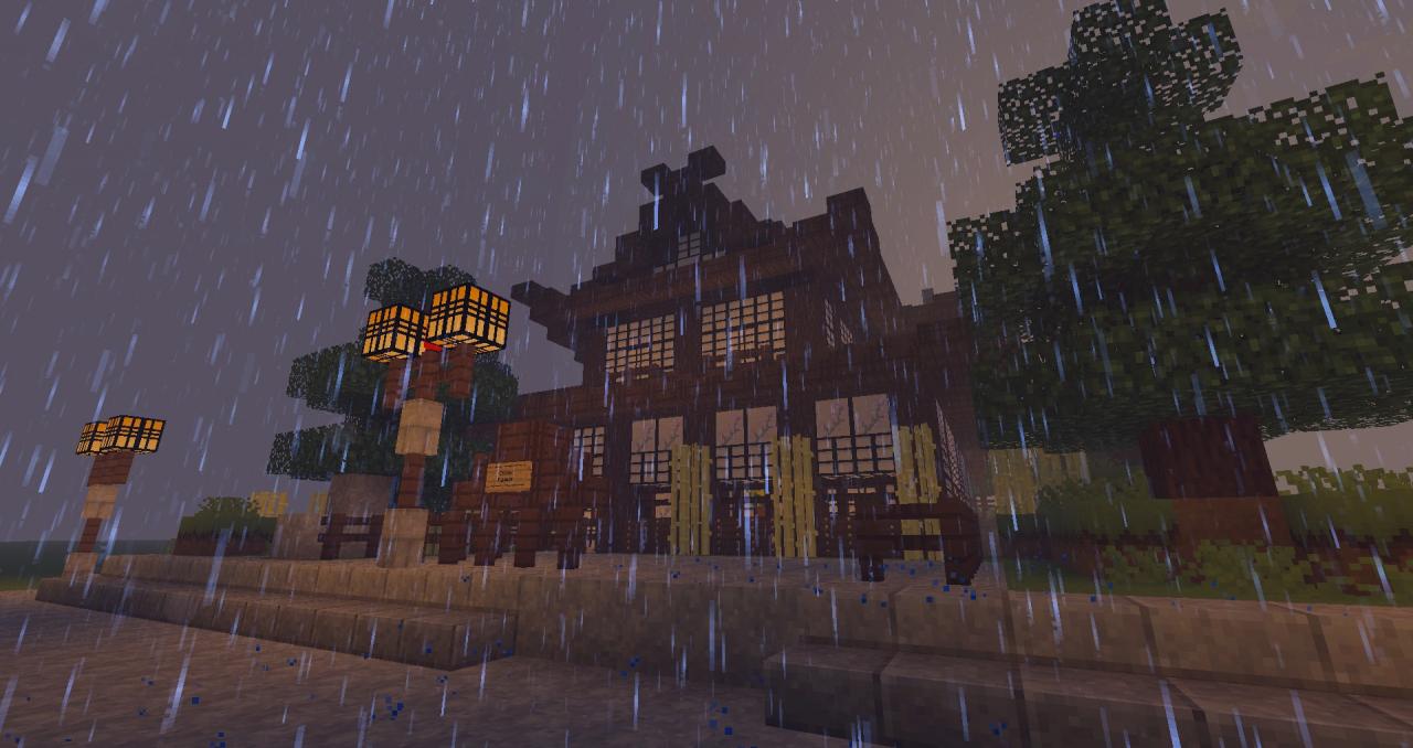 Onsen Ryokan - 温泉 旅館 (Japanese Inn) Minecraft Map