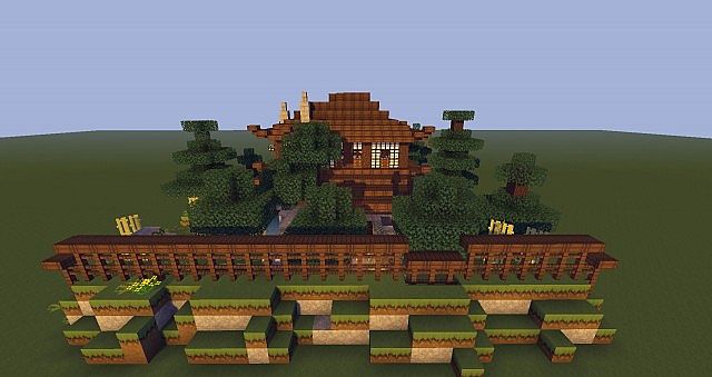 Onsen Ryokan - 温泉 旅館 (Japanese Inn) Minecraft Map