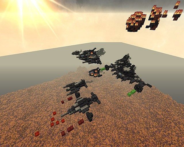 Space War Minecraft Map