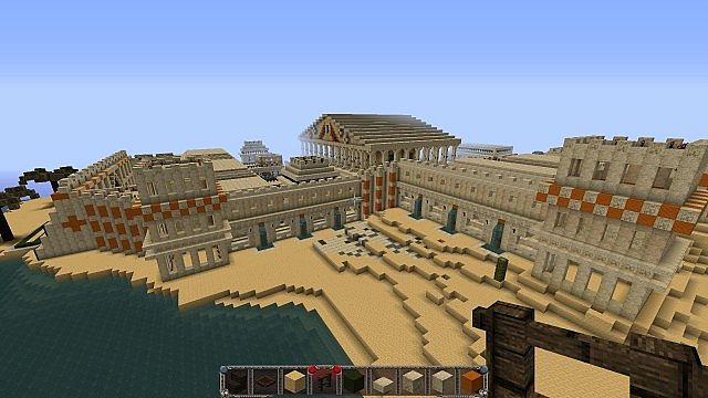 arabic style town Minecraft Map