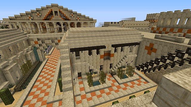 arabic style town Minecraft Map