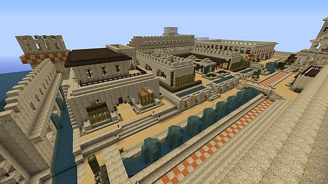 arabic style town Minecraft Map