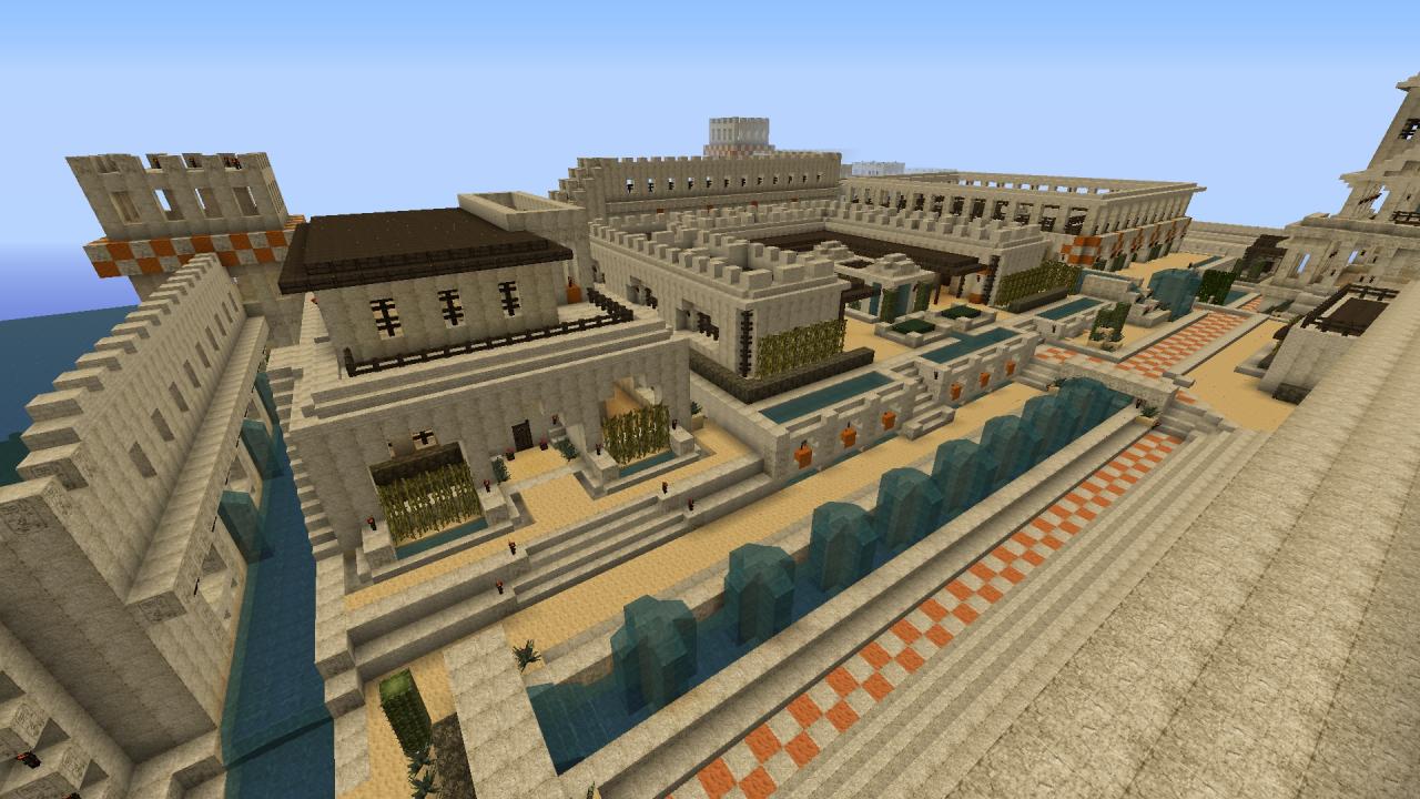 arabic style town Minecraft Map