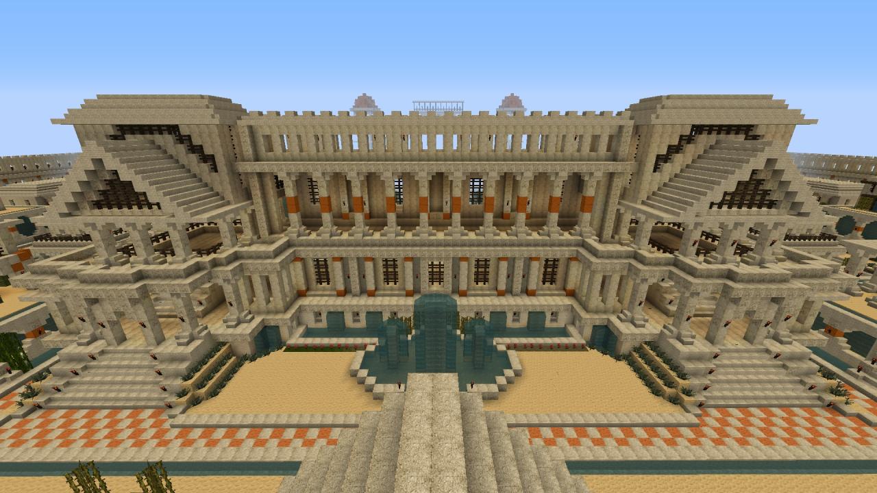 arabic style town Minecraft Map