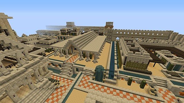 arabic style town Minecraft Map