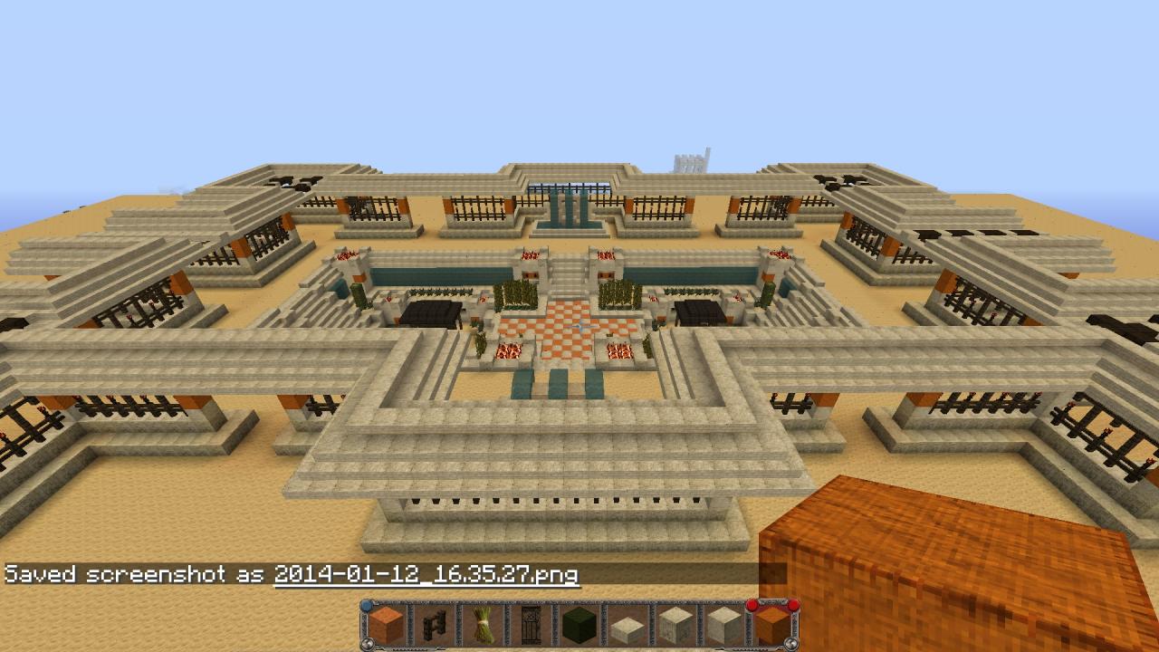 arabic style town Minecraft Map