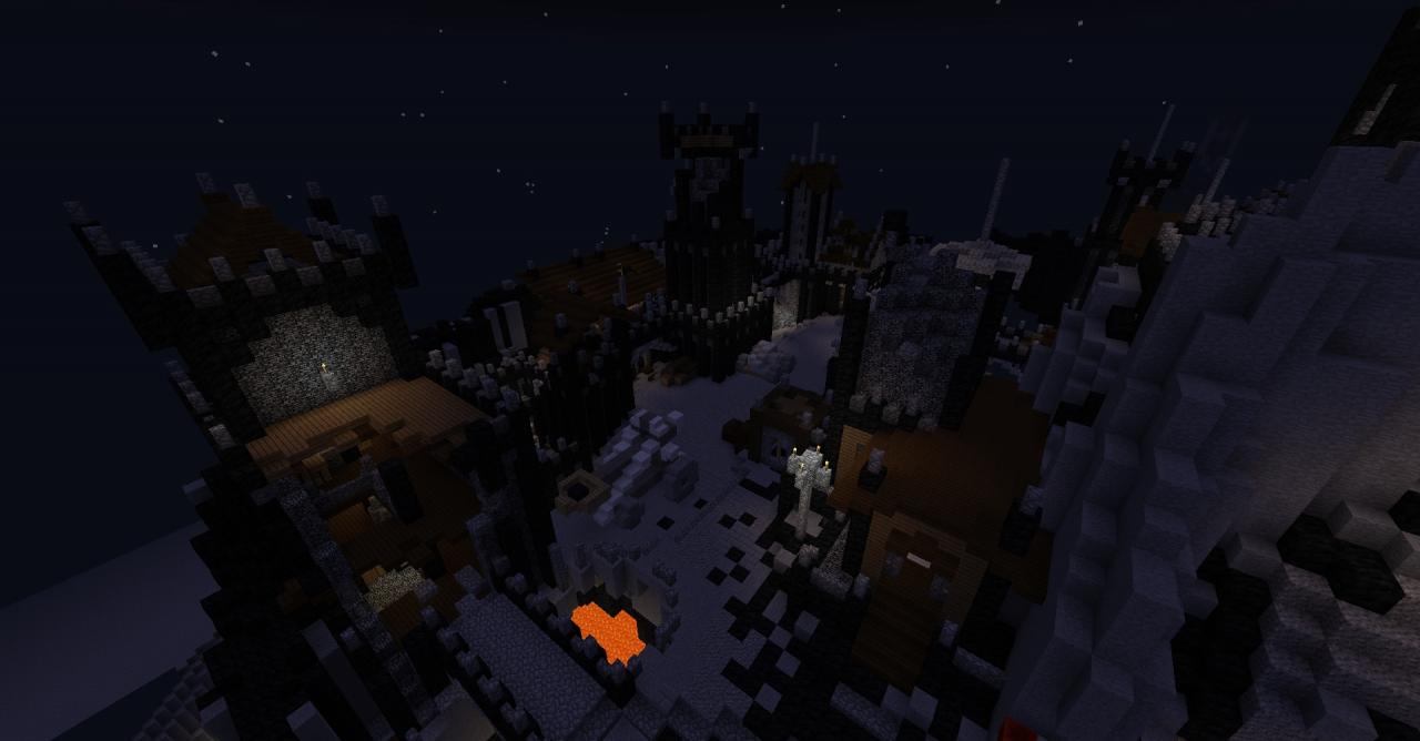 The castle Mog'Thrall Minecraft Map