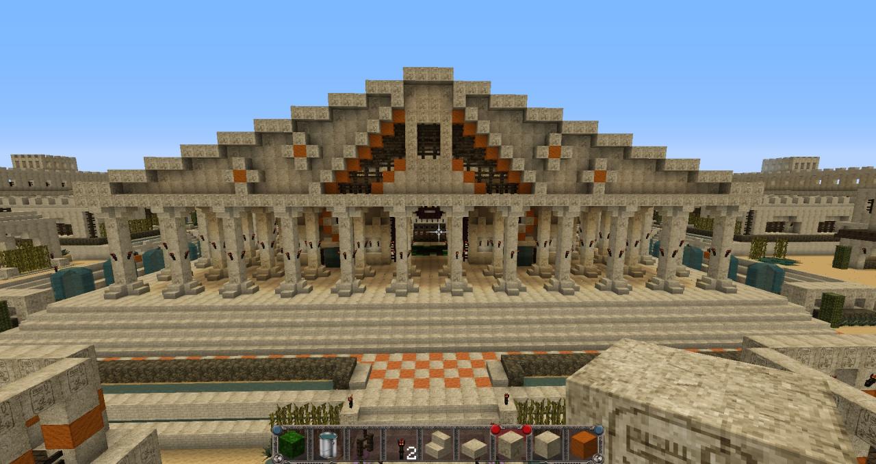 arabic style town Minecraft Map