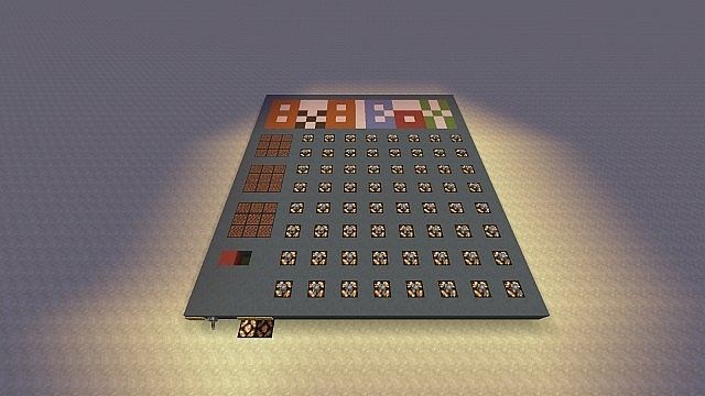 8x8 Customiseable Music Box Minecraft Map