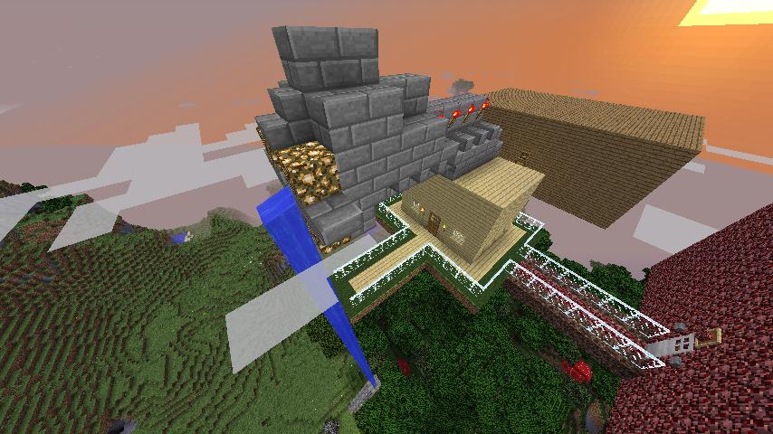 Awesome Floating Home Minecraft Map