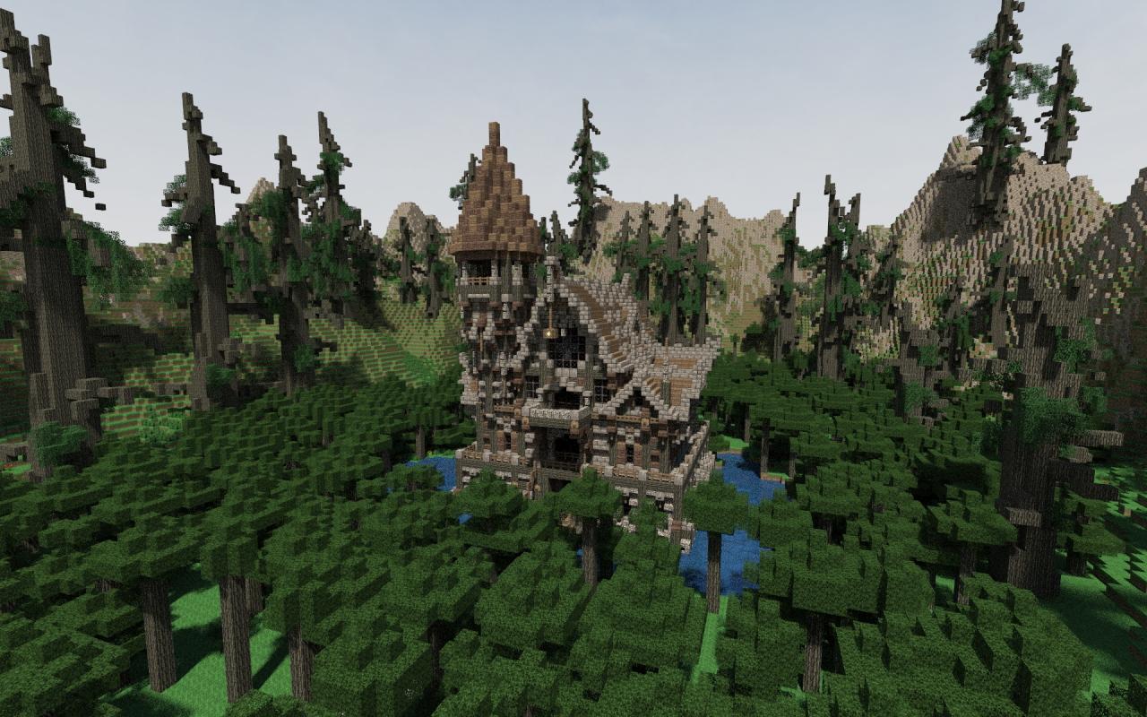 Small Medieval Castle - Venom Build Challenge (Third Place) Minecraft Map