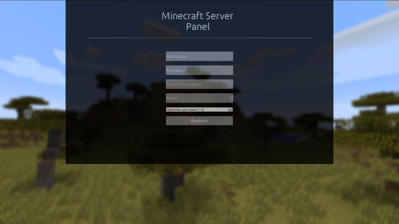 Minecraft Server Panel | Access your server from everywhere! Minecraft Mod