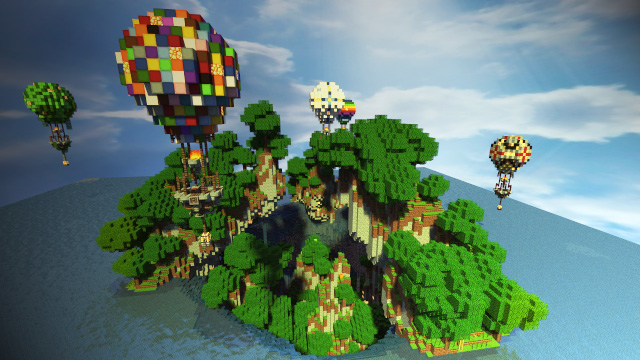 Balloons Minecraft Map