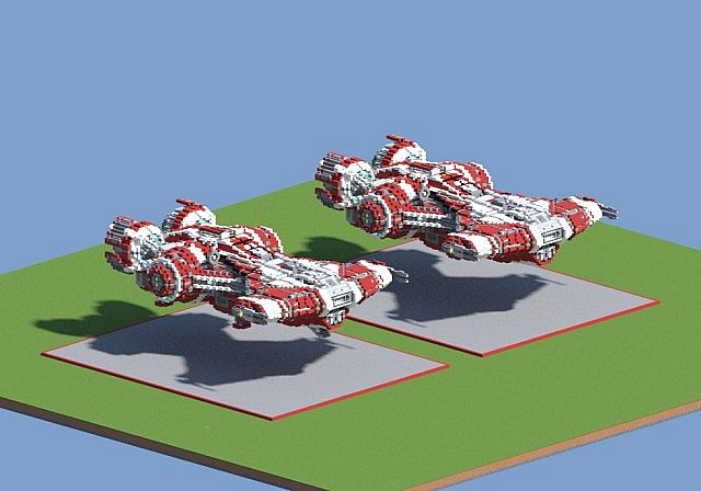 Defender-class Light Corvette Minecraft Map