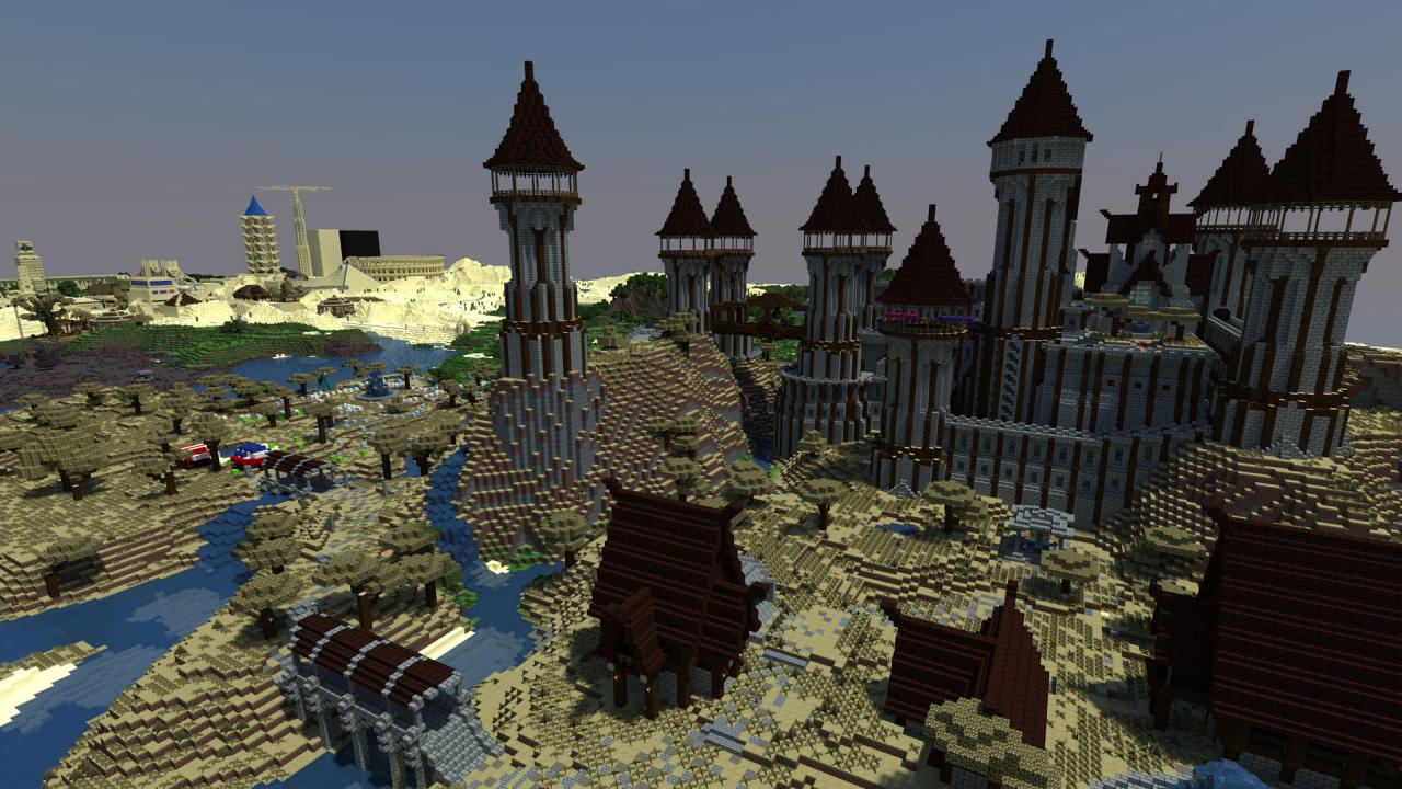 ENDERCRAFT 24/7 MMORPG TDM CTF Survival PVP 1.7.4 Minecraft Server