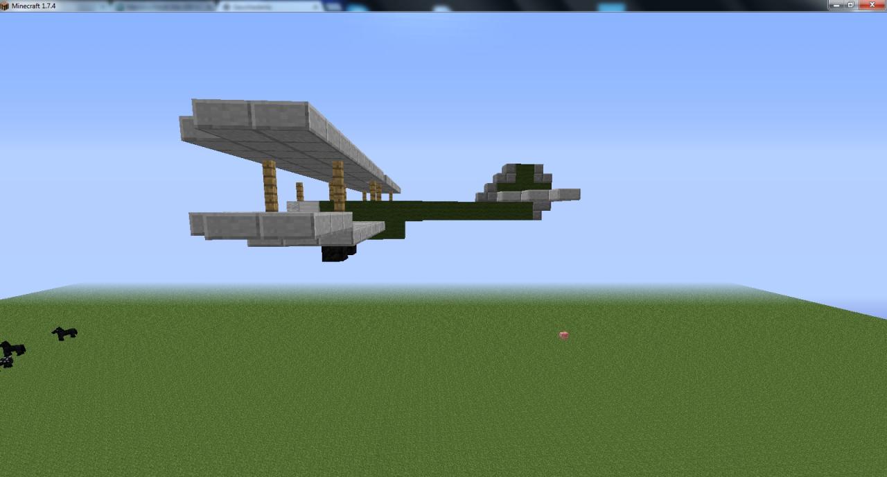 WW1 Sopwith F1 Camel Minecraft Project