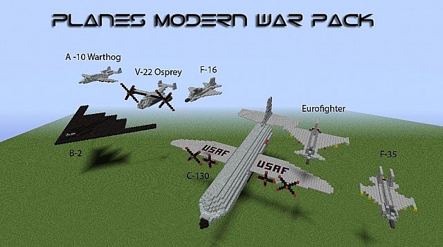 Planes modern war pack Minecraft Map