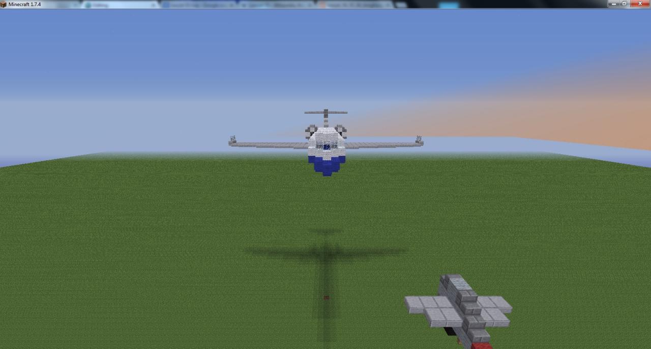 Learjet 55 Minecraft Map