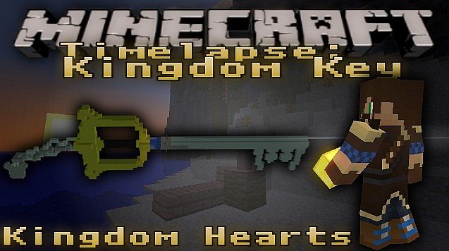 Kingdom Hearts: Kingdom Key - Timelapse included Minecraft Map